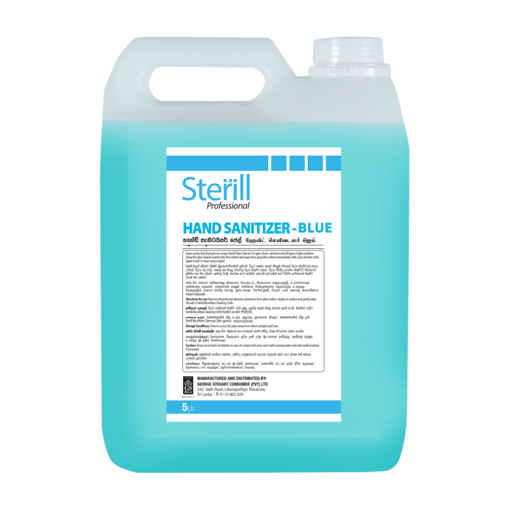 Sterill Hand Sanitizer Blue 5l - Steuart Online